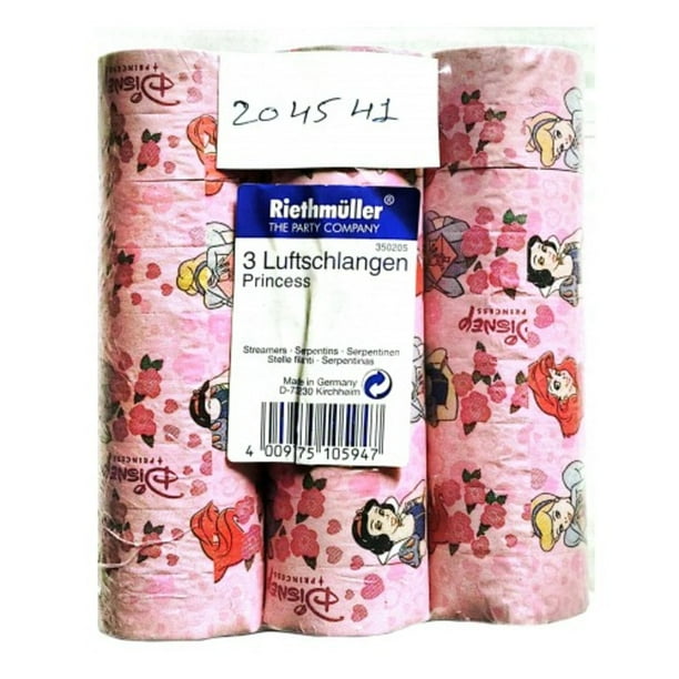 Disney Princess Characters Streamers (Pack of 3) - Walmart Business ...