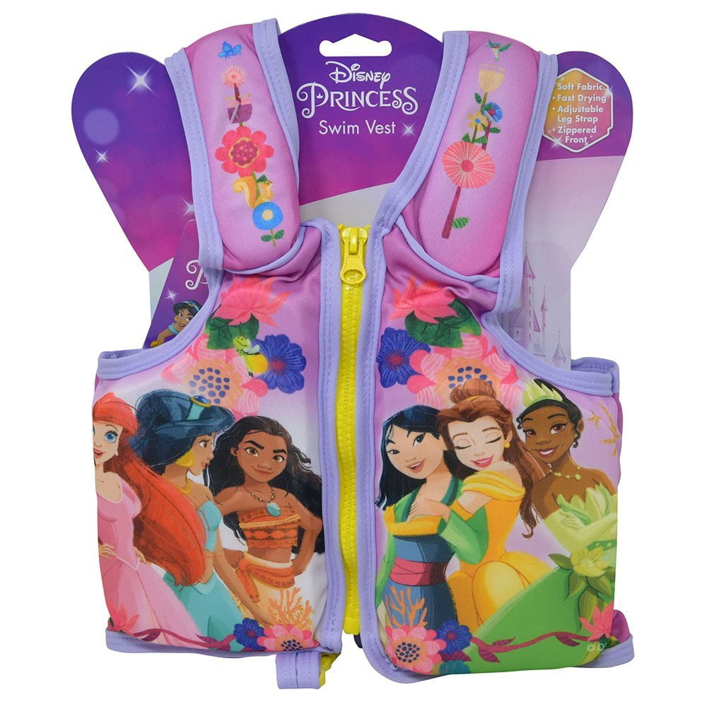 Disney Princess Child's 33-45 Lbs. Life Swim Vest (Small/Medium ...