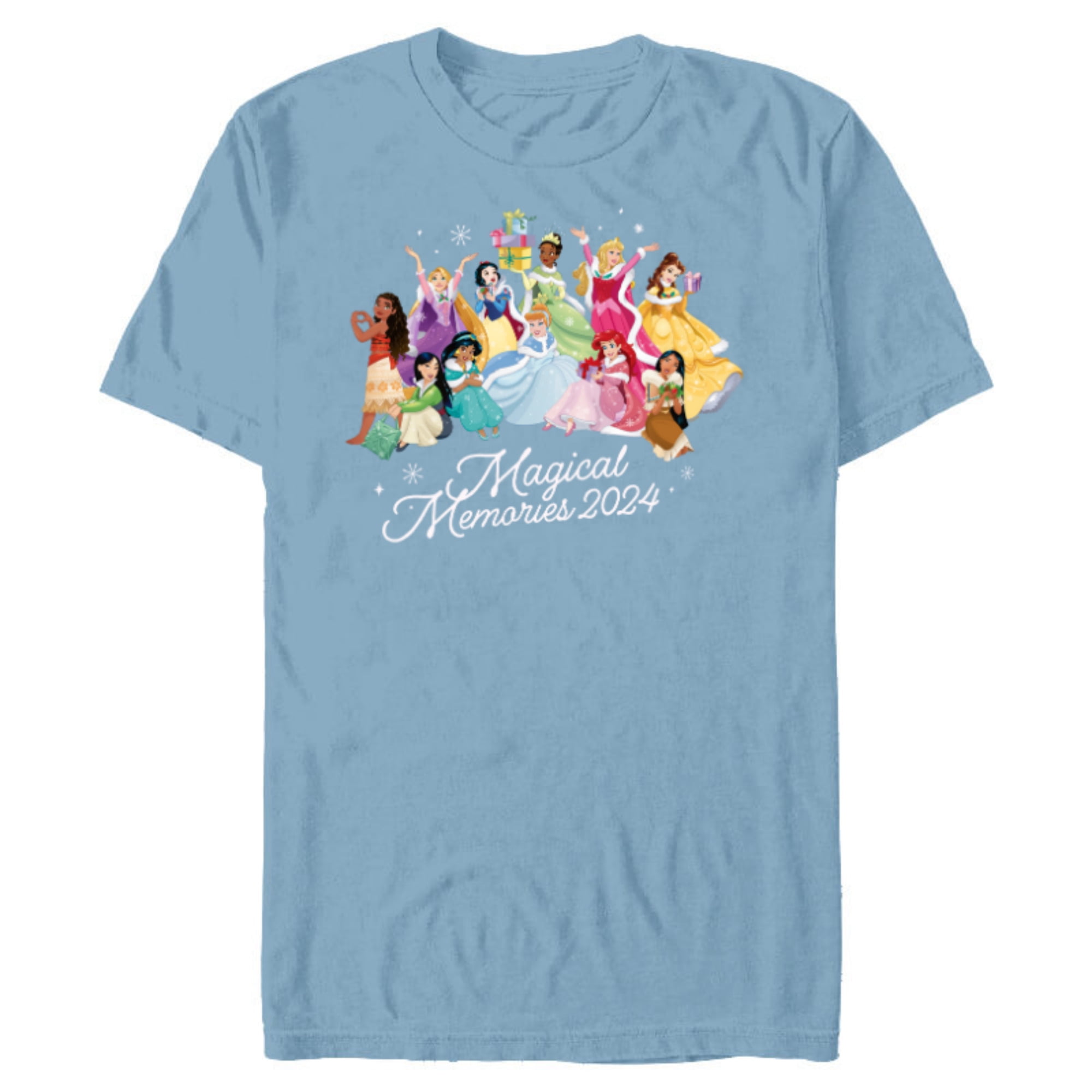Disney Princess Christmas Holiday Magical Memories 2024 - Short Sleeve ...