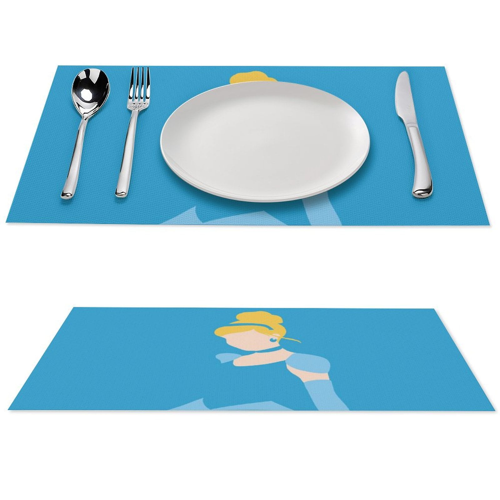 Disney Princess Cinderella Cartoon placemats are suitable for indoor ...