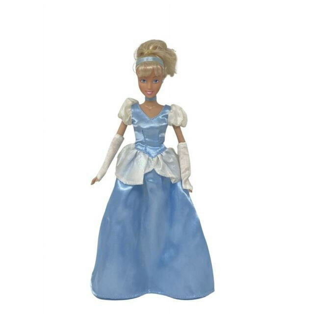 Disney Princess Cinderella Doll In Blue Dress - Walmart.com
