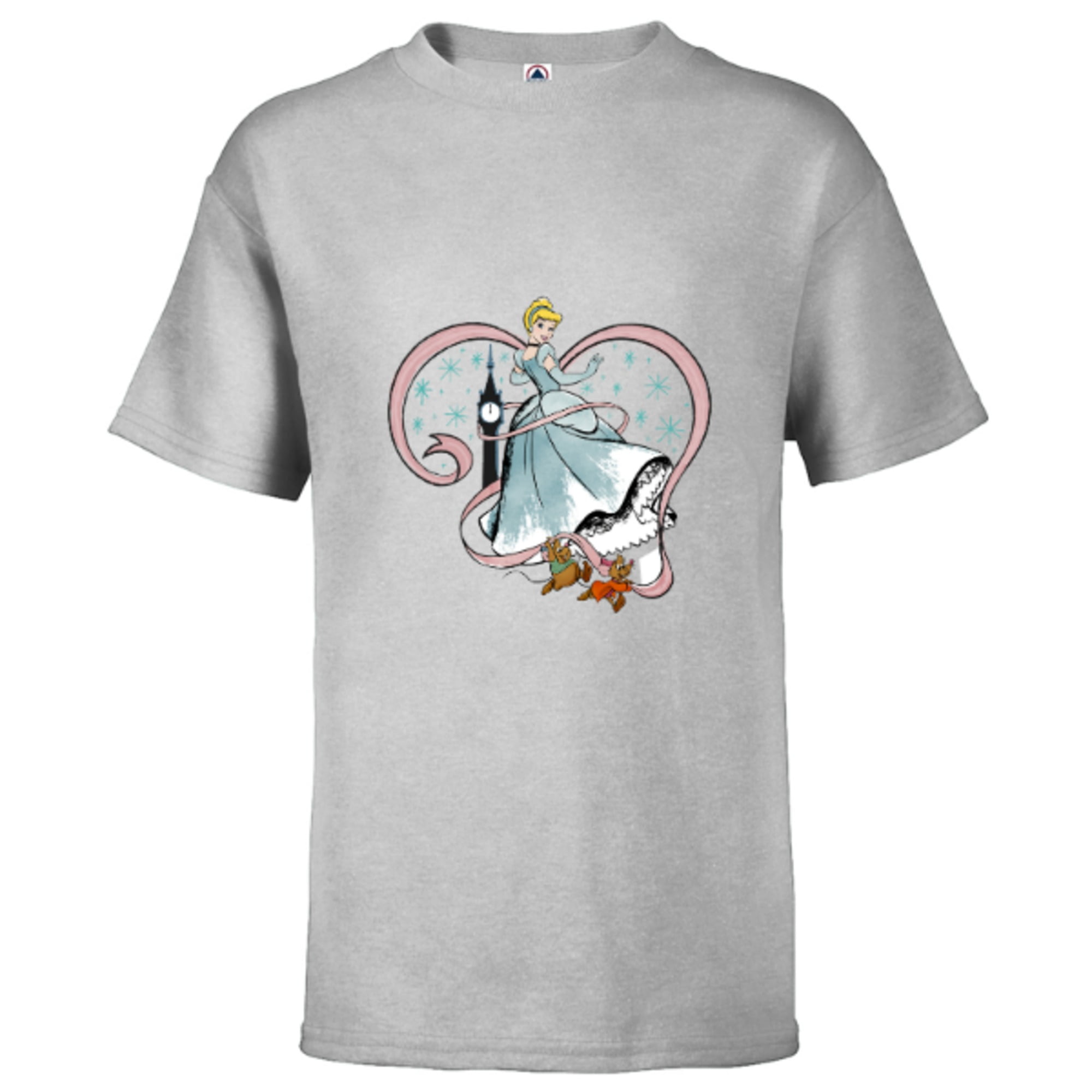 Disney Princess Cinderella Magic Spell - Short Sleeve T-Shirt for Kids ...