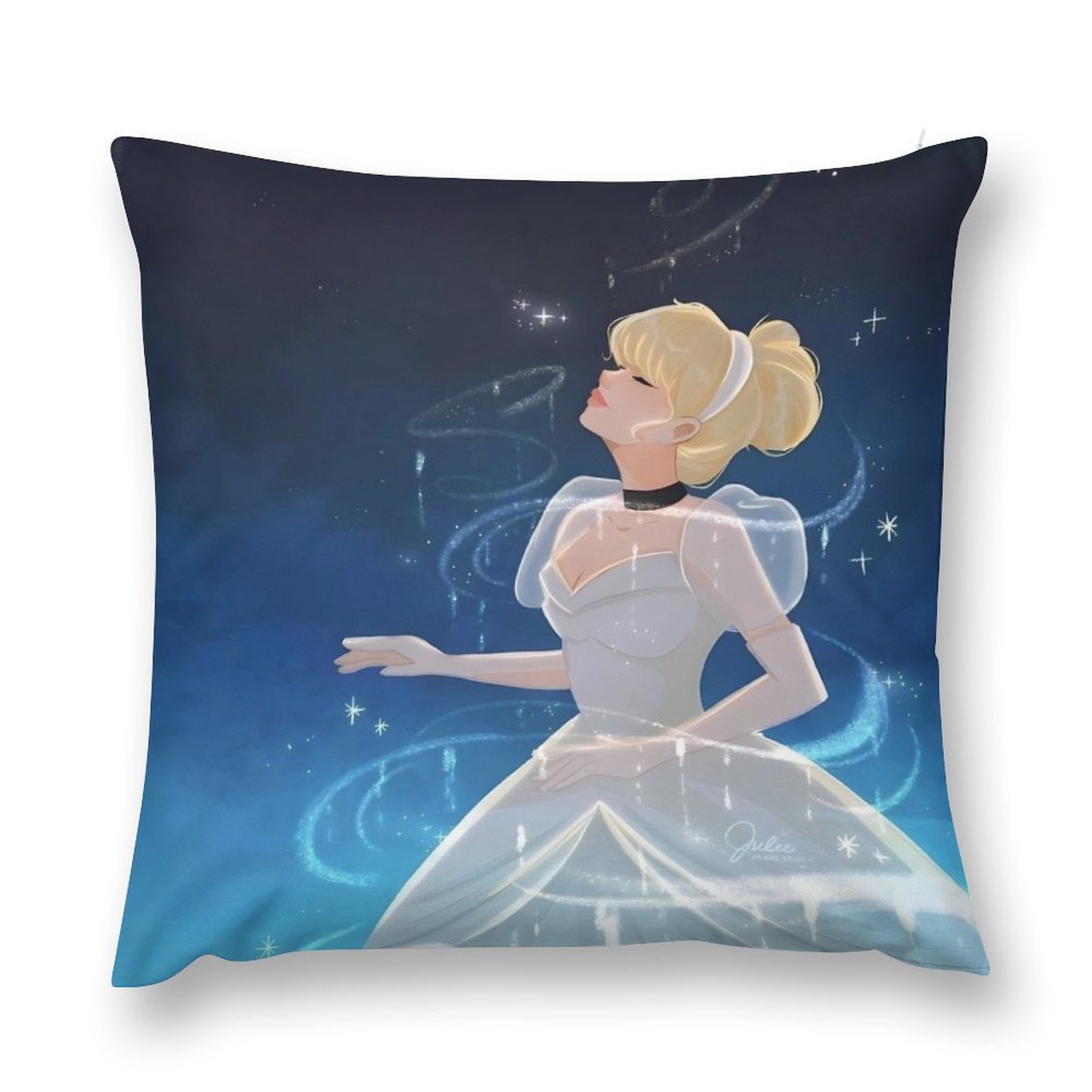 Disney Princess Cinderella Pillowcase Cartoon Anime for Living Room ...