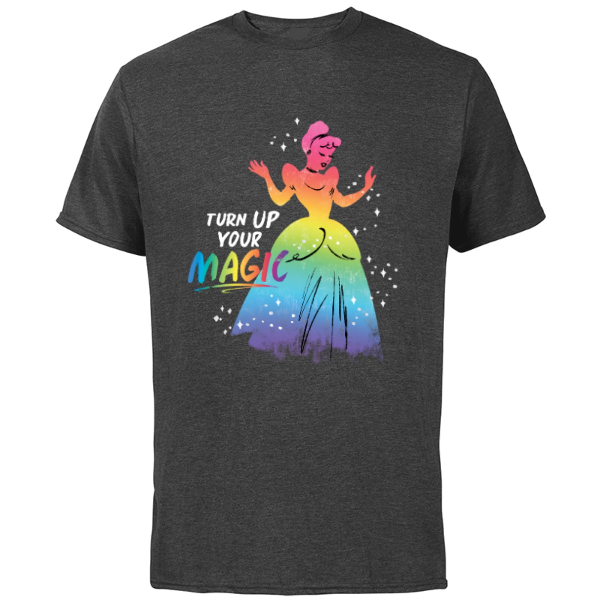 Disney Princess Cinderella Rainbow Turn Up Your Magic- Short Sleeve ...