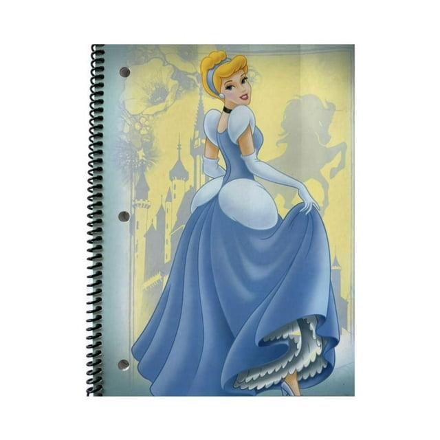 Disney Princess Cinderella Spiral Notebook - Walmart.com