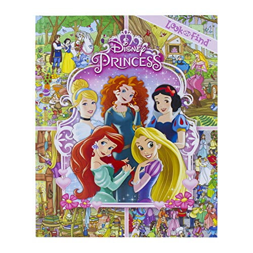 Pre-Owned Disney Princess: Look and Find (Hardcover) 1450881882 ...