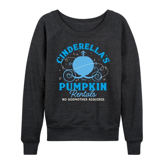 Disney Princess - Cinderella's Pumpkin Rentals - Women's French Terry ...