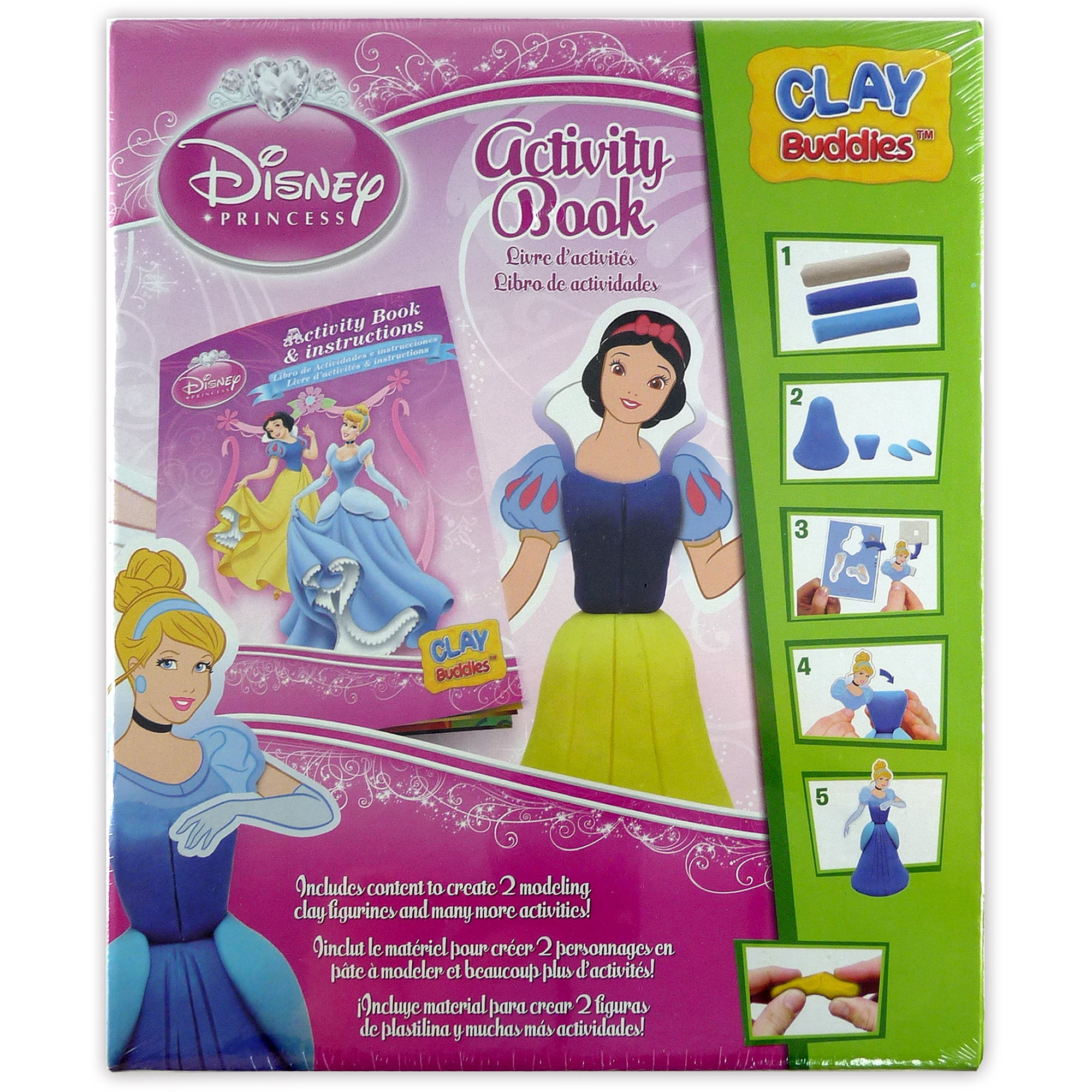 Disney Princess Clay Buddies Starter Pack - Walmart.com