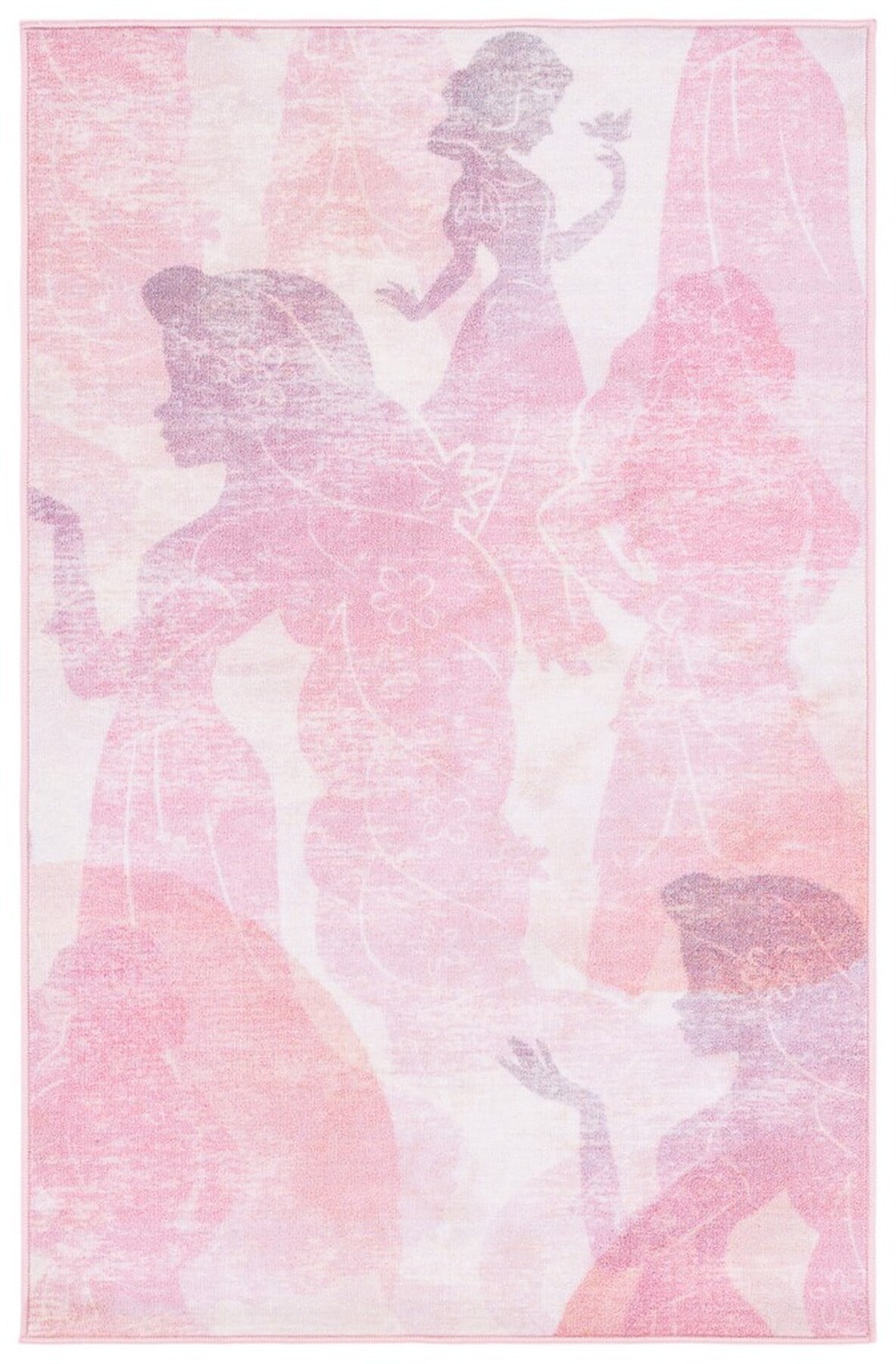 Disney Princess Collection - Assurance Area Rug, 3'3" x 5'3", Pink ...