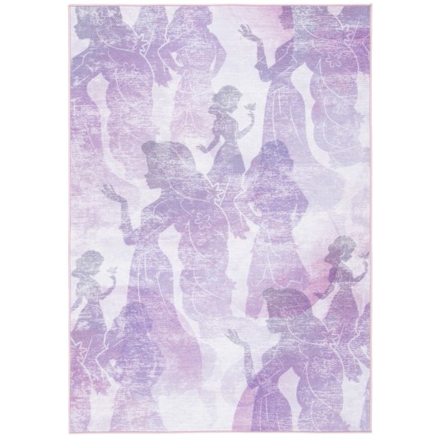 Disney Princess Collection - Assurance Area Rug, 5' x 7', Light Purple ...