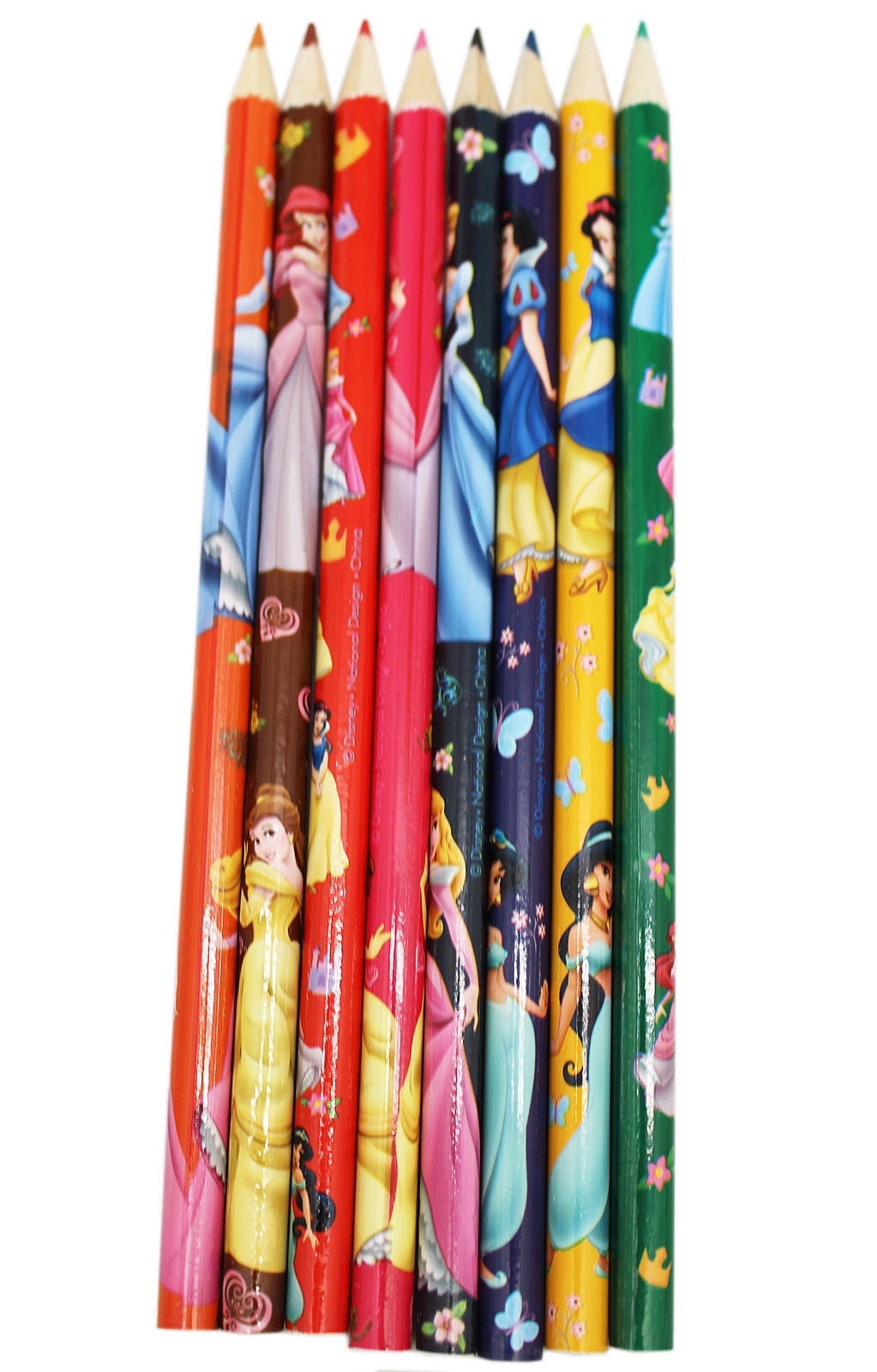Disney Princess Color Pencil - Princess Assorted Character Colored ...
