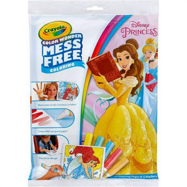 Disney Princess Coloring Pad & Markers - Walmart.com