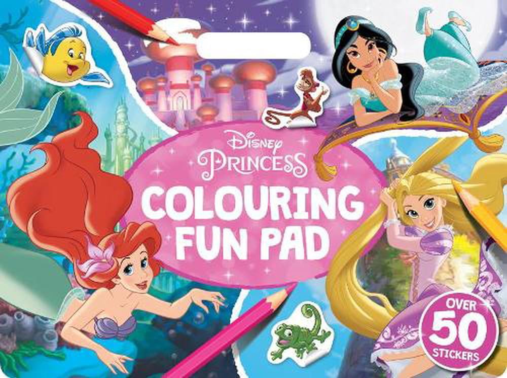 Disney Princess Colouring Fun Pad (Paperback) by Walt Disney - Walmart.com