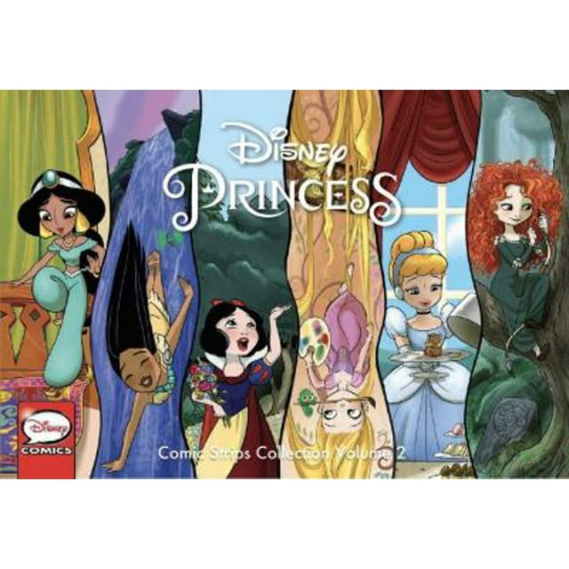Pre-Owned Disney Princess Comic Strips Collection Vol. 2: Comic Strips ...