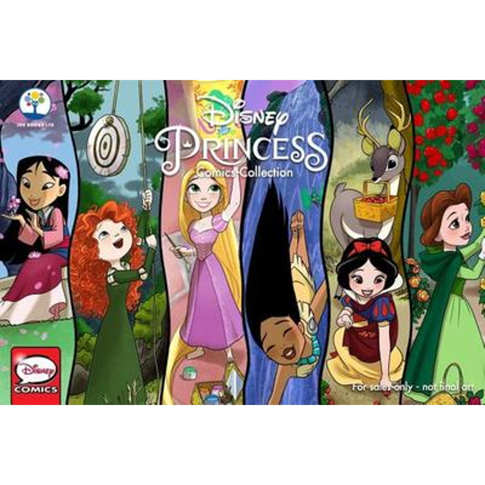 Pre-Owned Disney Princess Comic Strips Collection: Vol. 2 (Paperback ...
