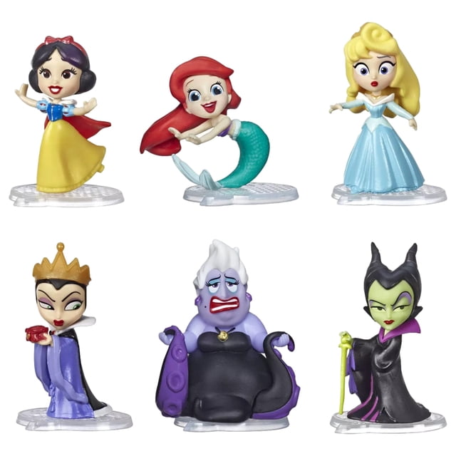 Disney Princess Comics Royal Rivals 6-Pack Dolls - Walmart Business ...