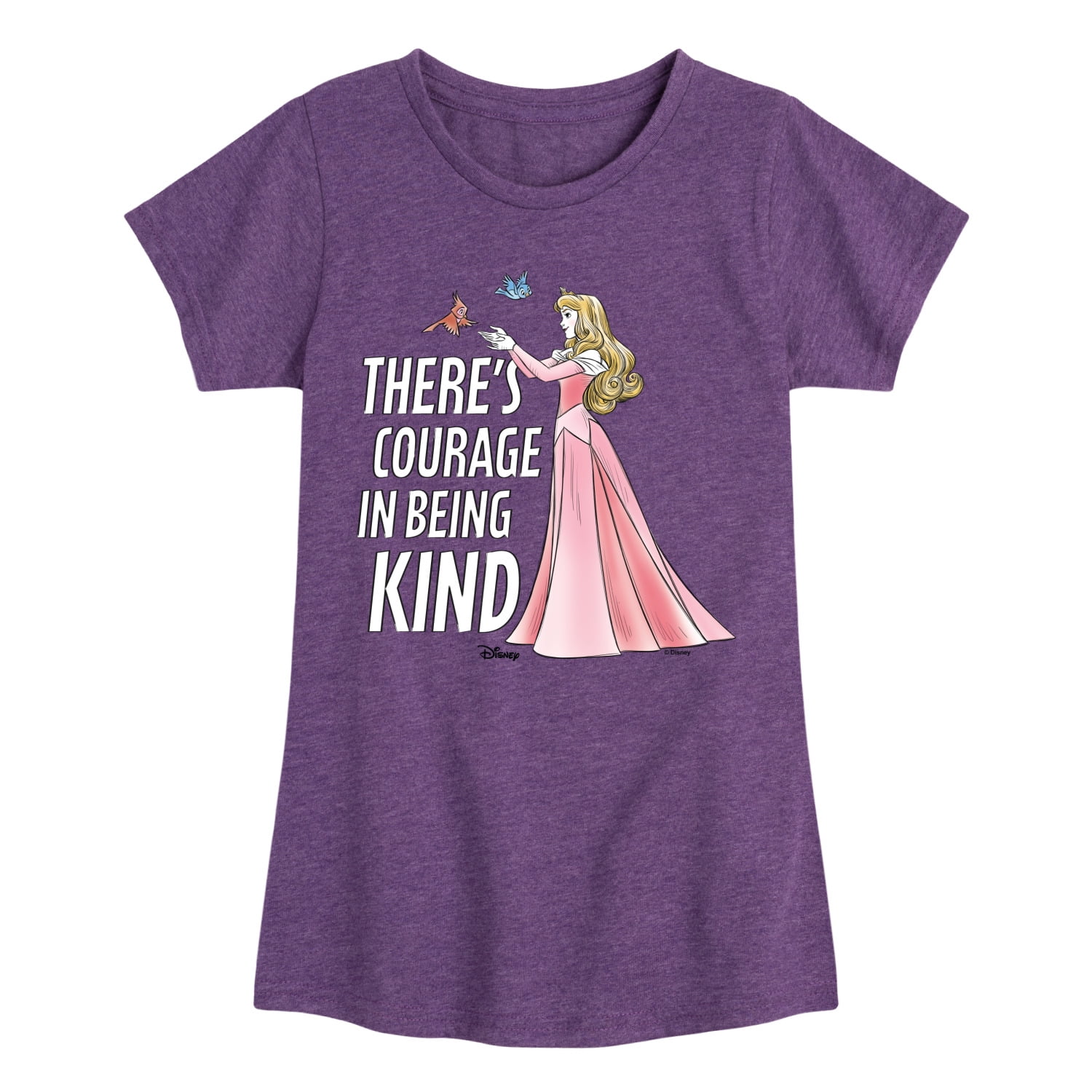 Disney Princess - Courage In Being Kind - Toddler & Youth Girls Short ...