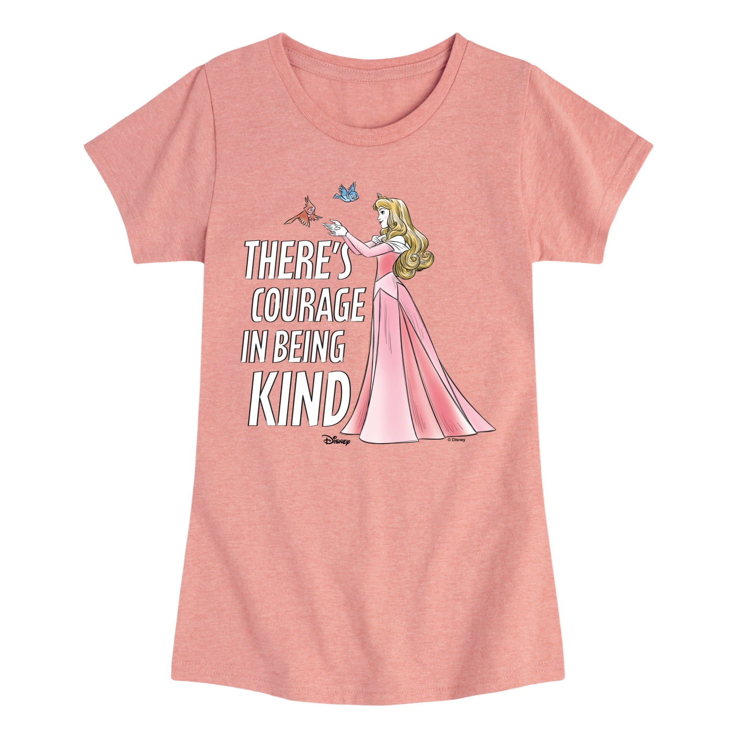 Disney Princess - Courage In Being Kind - Toddler & Youth Girls Short ...