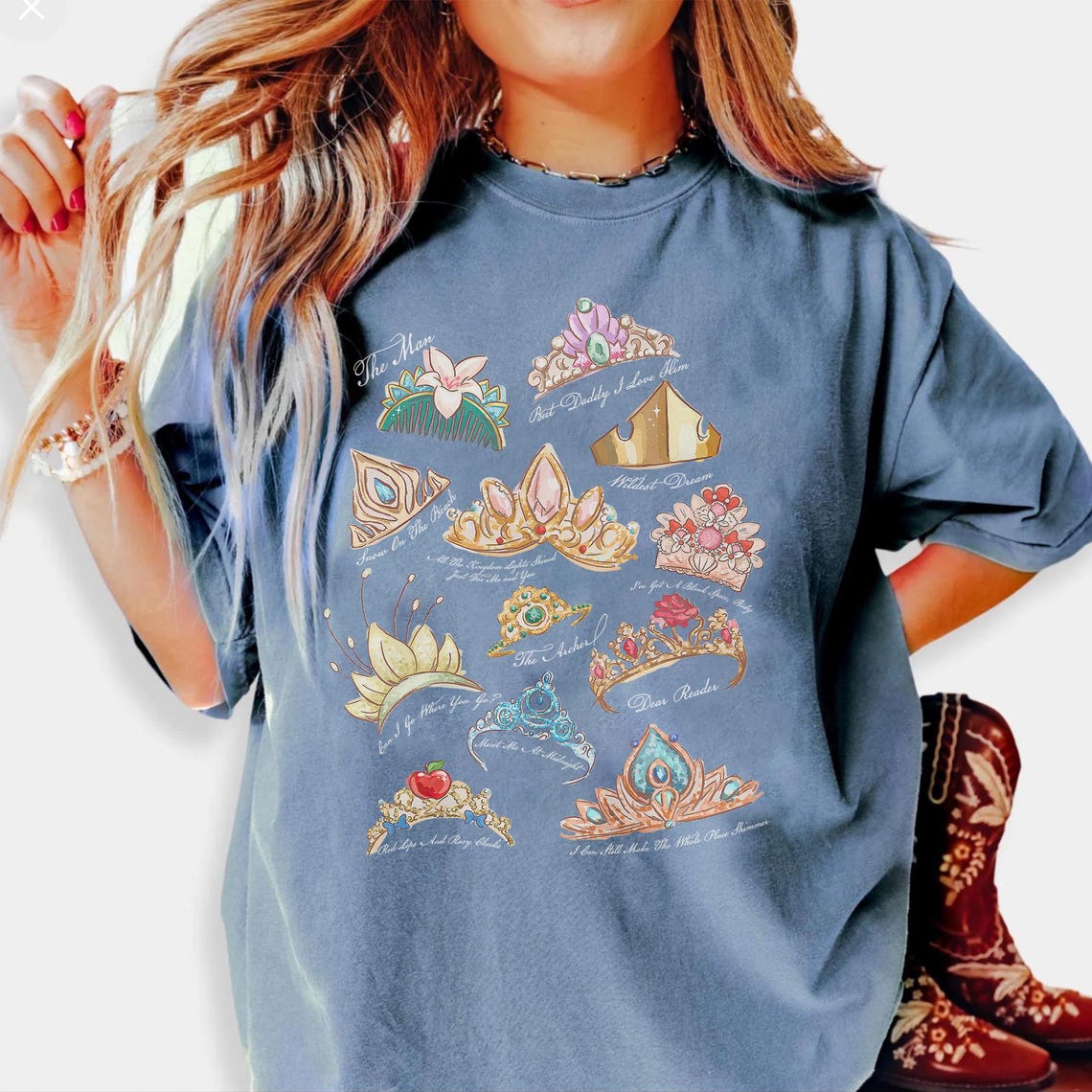 Disney Princess Crown Shirt In My Princess Era cd T-shirt, Disneyworld ...