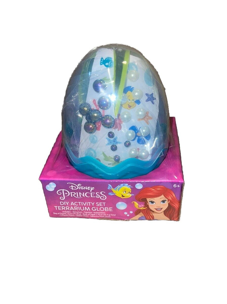 Disney Princess DIY Make Your Own Terrarium Globe Arts Craft Kit ...