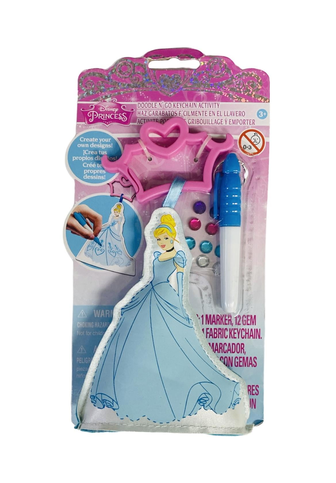 Disney Princess Doodle n' Go Keychain Activity Cinderella - Walmart.com