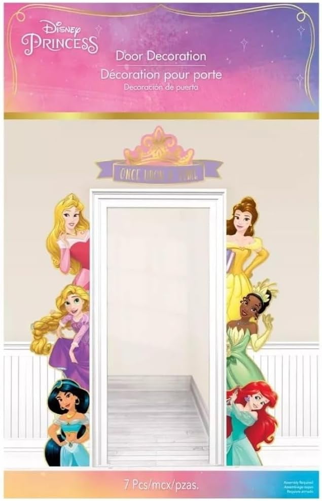 Disney Princess Door Decoration Kit - 7 Pack Assorted Designs ...