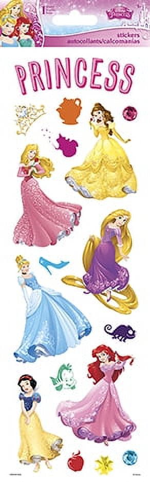Disney Princess - Dreams Paper Craft 5.5" x 12 Sticker - Clear w ...