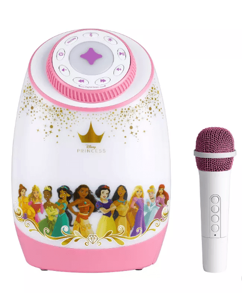 Disney Princess EZ Link + Bluetooth Karaoke, Wireless Microphone ...