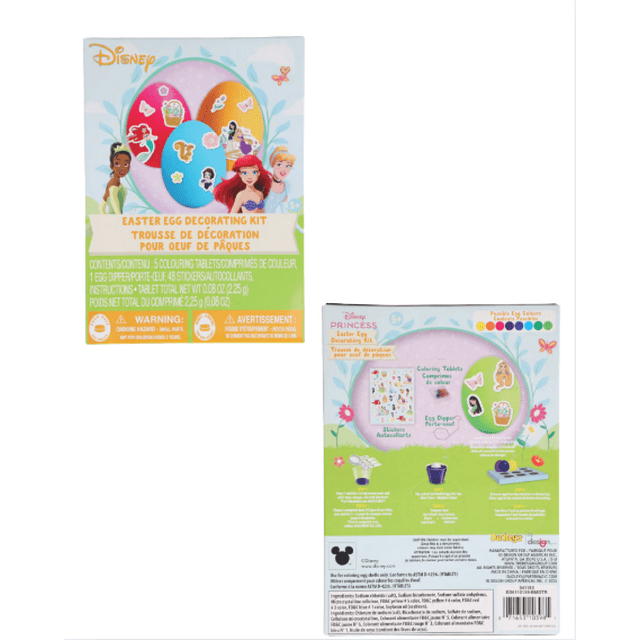 Disney Princess Easter Egg Decorating Kit – Includes Coloring Tablets ...