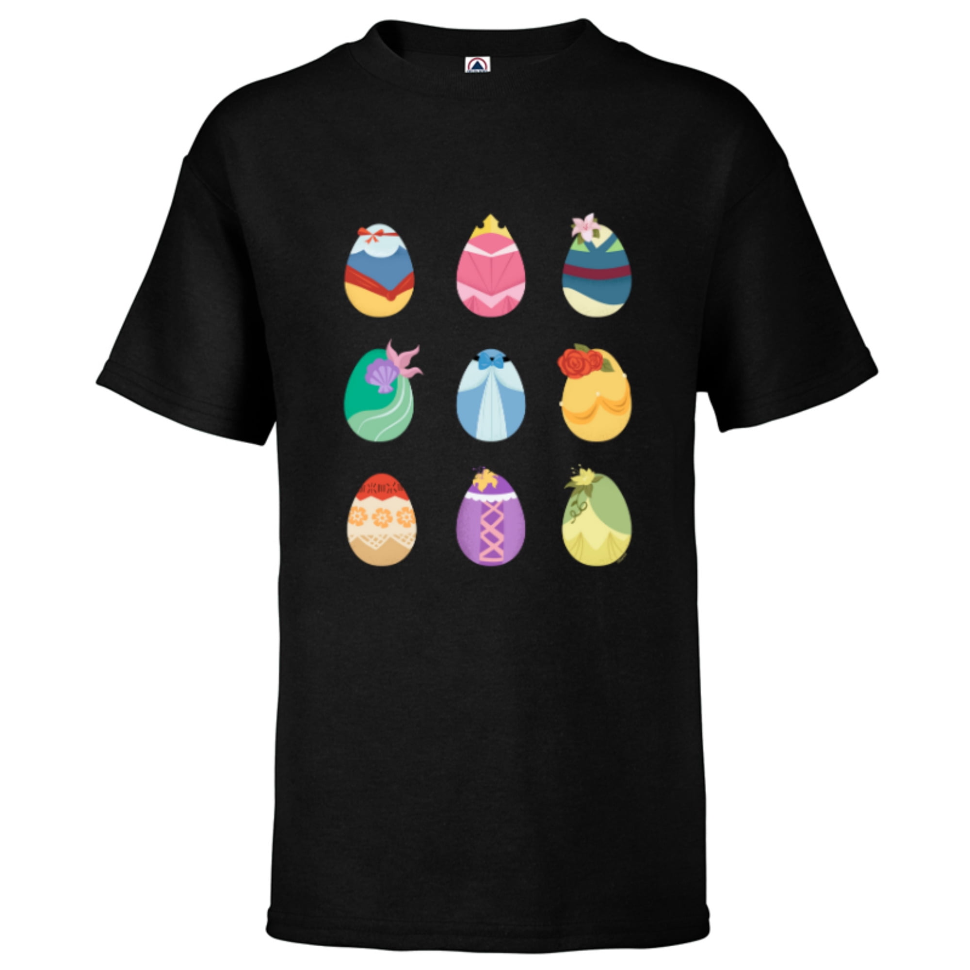 Disney Princess Easter Spring Nine Decorated Easter Eggs - Short Sleeve ...