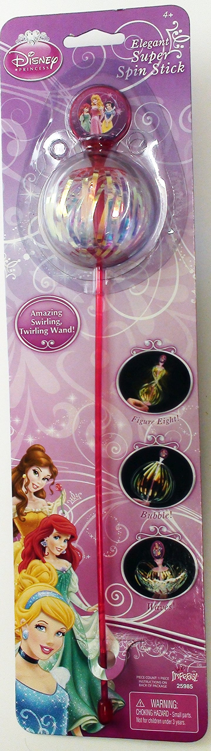 Disney Princess Elegant Super Spin Stick by Imperial Toy - Walmart.com