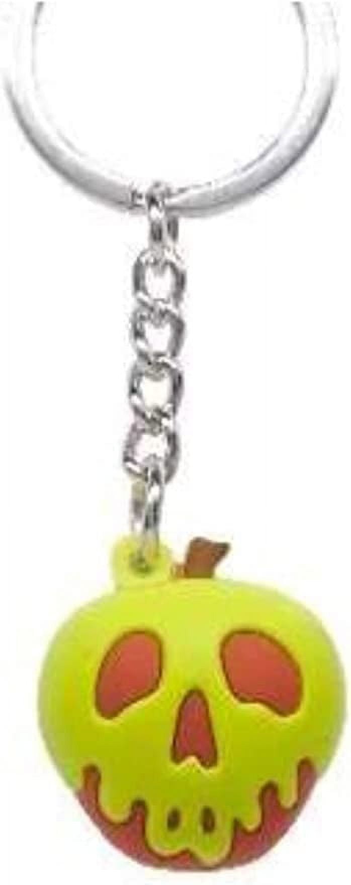Disney Princess: Emoji Poison Apple Icon Ball Key Ring - Walmart.com