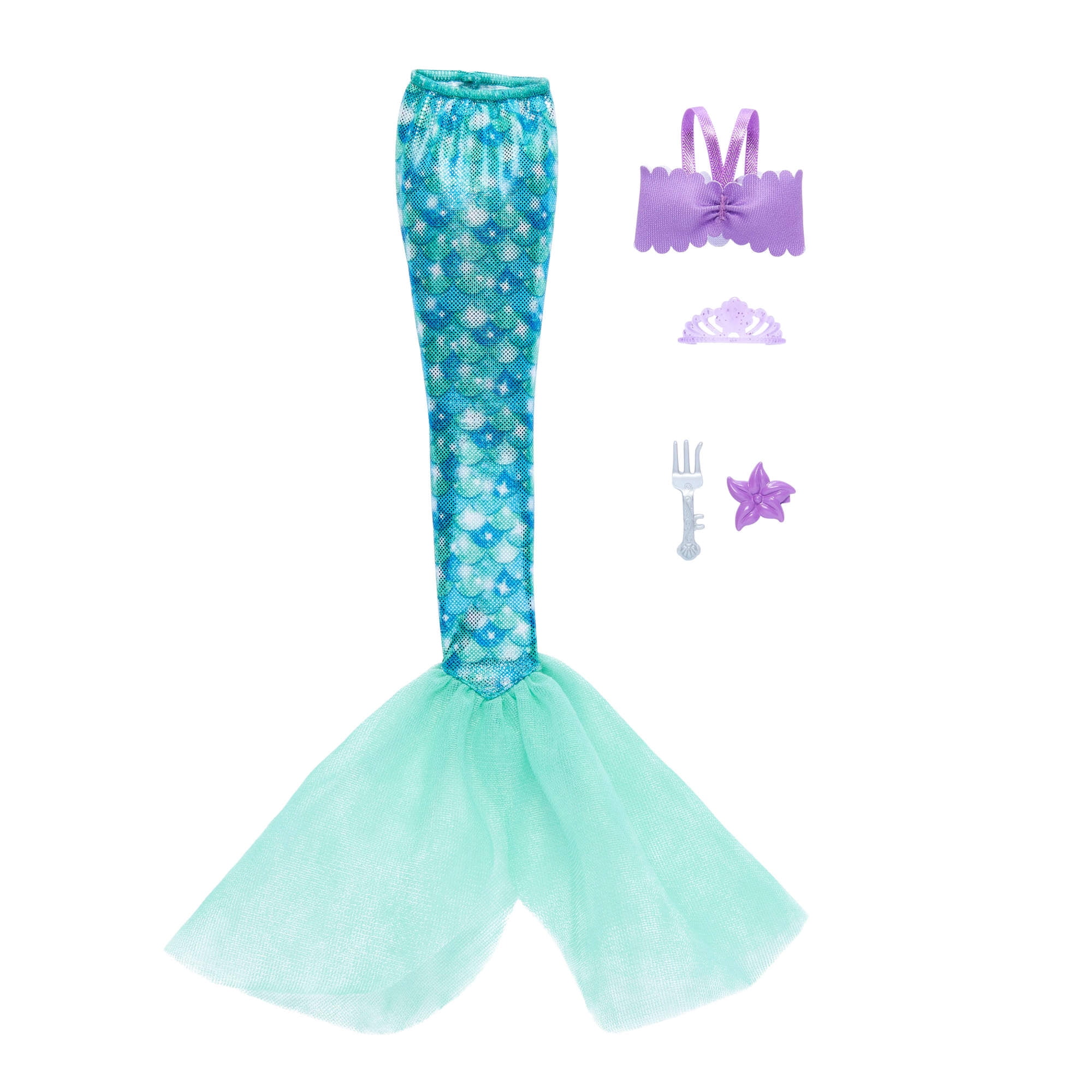 Disney Princess Enchanted Stories Ariel Doll Clothing, Mermaid Fashion ...