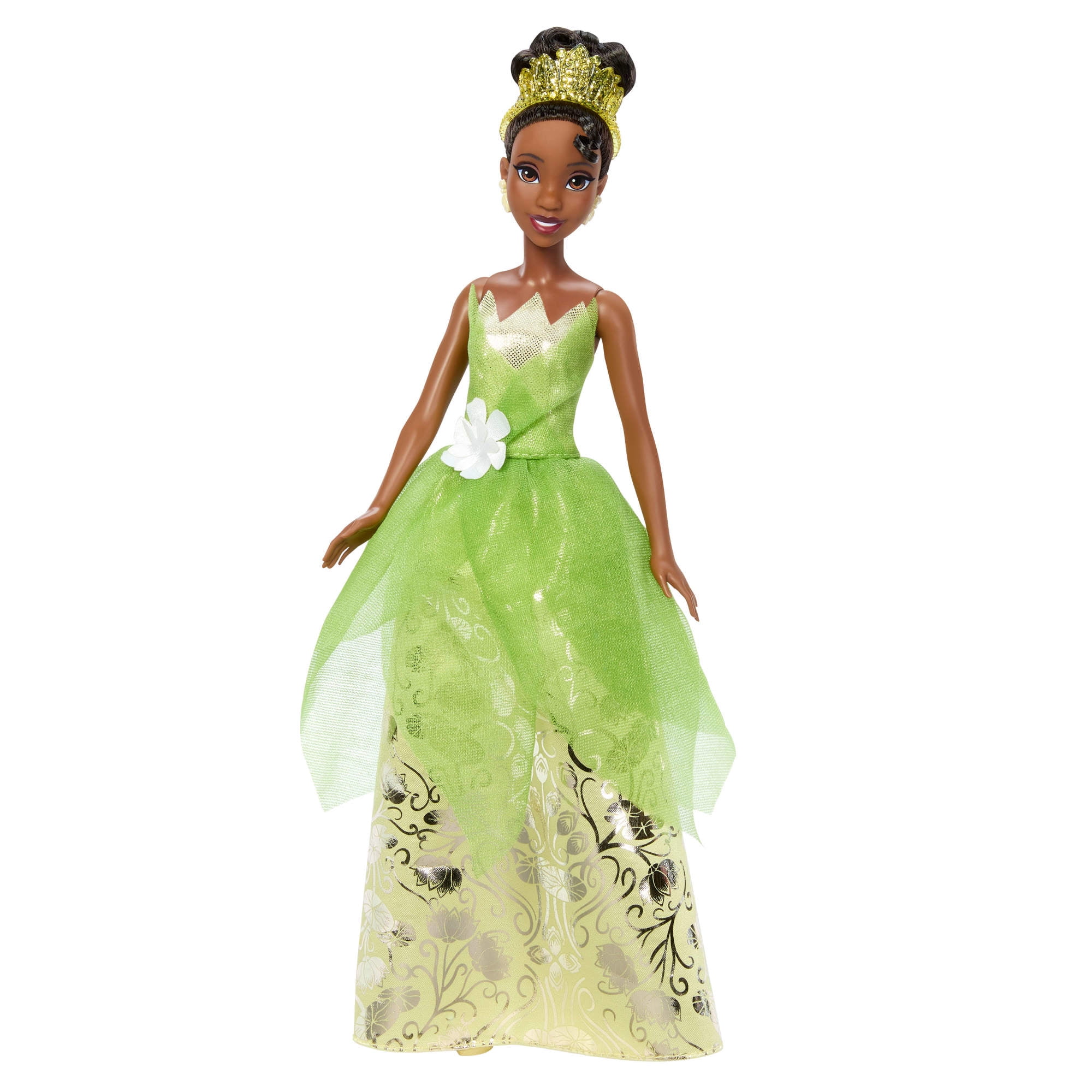 Disney Princess Enchanted Stories Tiana Fashion Doll with Sparkling ...