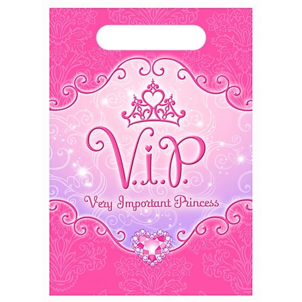 Disney Princess Favor Bags (8 Pack) - Party Supplies - Walmart.com