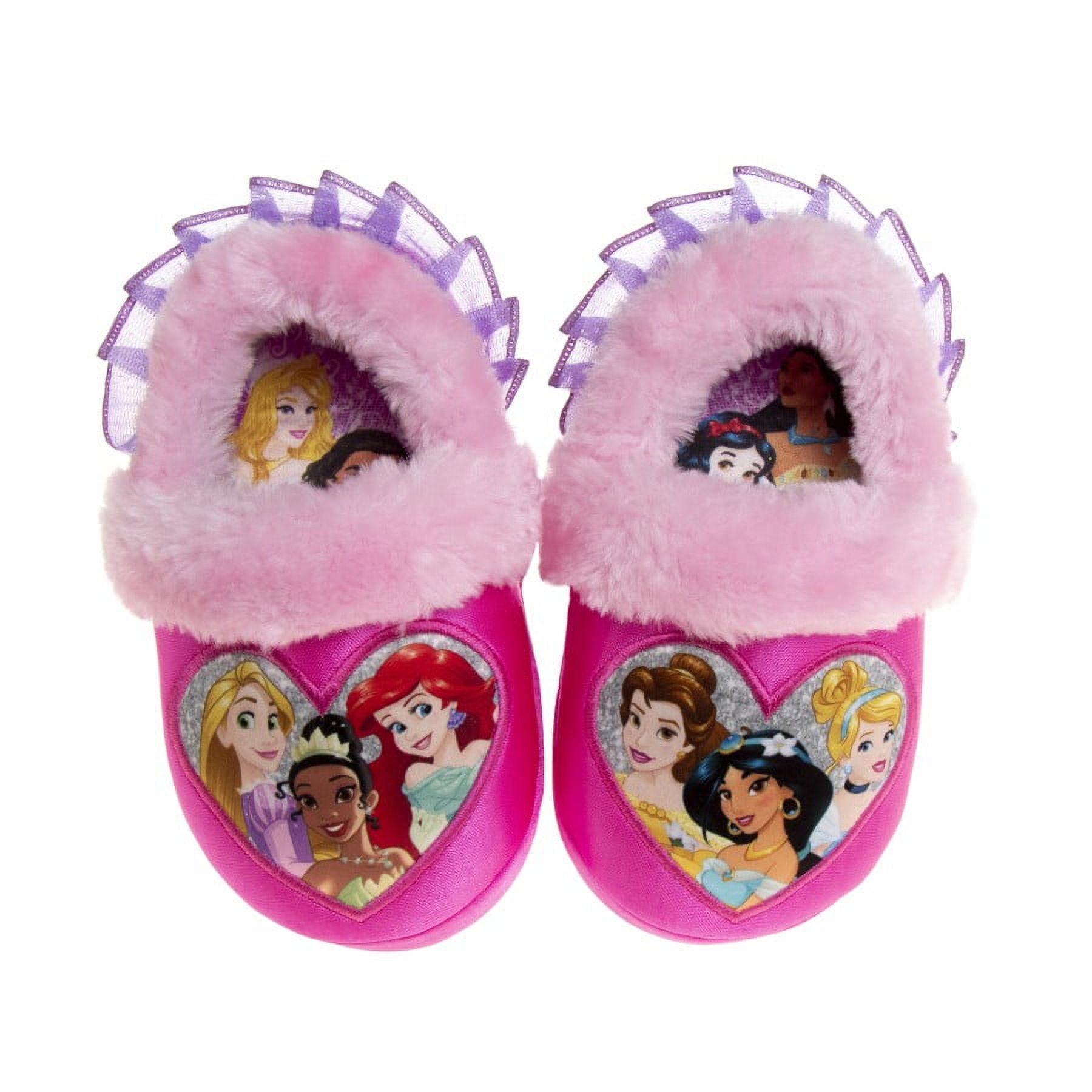 Disney Princess "Favourite Princess" Toddler Girls' Dual Sizes Slippers ...