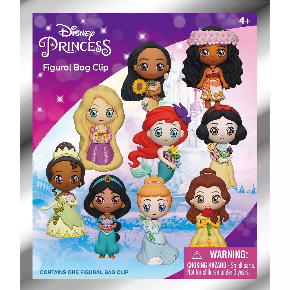 Disney Princess Figural Bag Clip (Mystery Pack) - Walmart.com