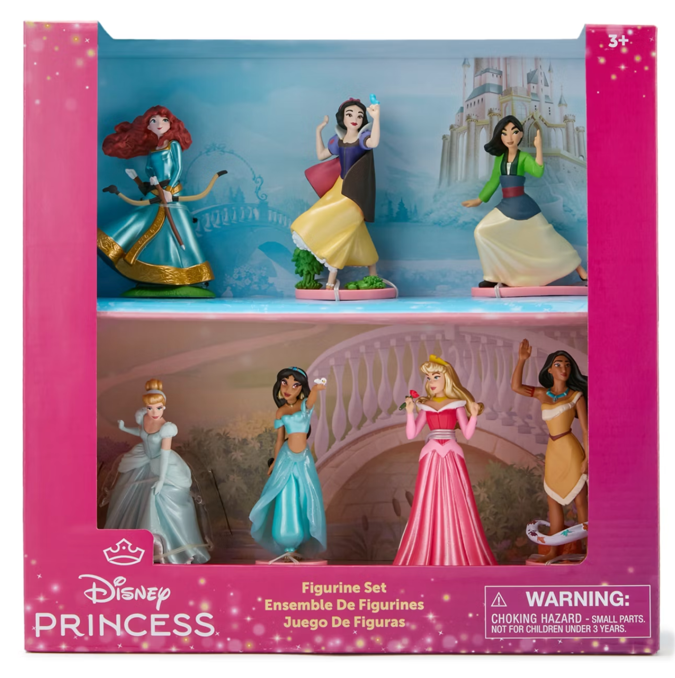 Disney Princess Figurine Playset Figure Play Set Toy Cake Topper Snow ...