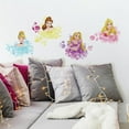 Disney Princess Floral Cinderella Stickers, Peel and Stick Wall Decals ...