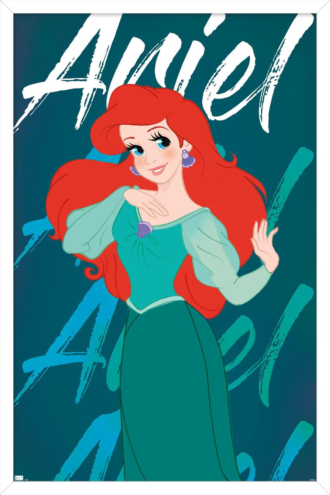 Disney Princess: Flower Senses - Ariel Wall Poster, 14.725" x 22.375 ...