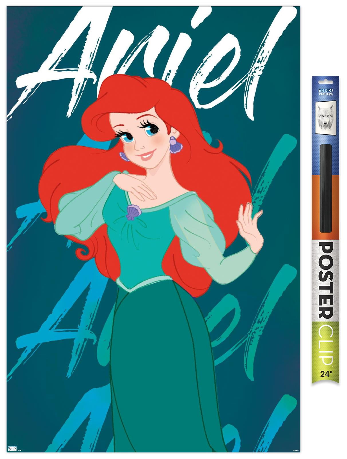 Disney Princess: Flower Senses - Ariel Wall Poster, 22.375" x 34 ...