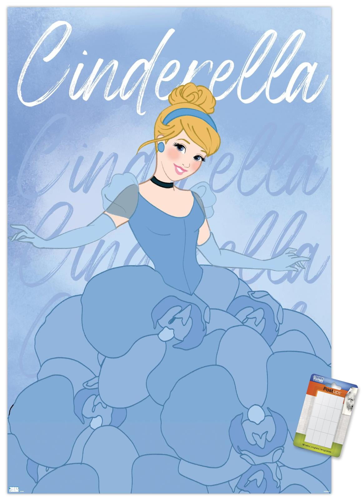 Disney Princess: Flower Senses - Cinderella Wall Poster, 22.375" x 34 ...