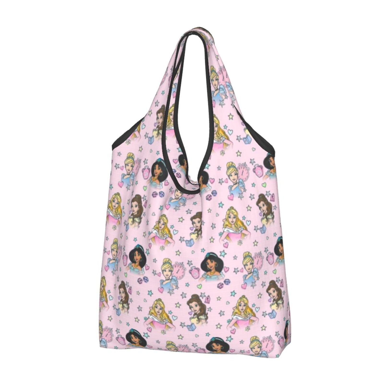 Disney Princess Foldable Reusable Grocery Shopping Tote Bags, 3 Pcs Eco ...