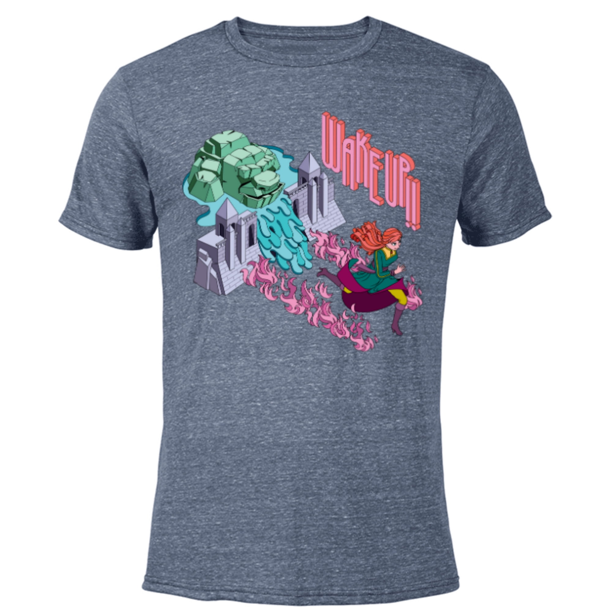 Disney Princess Frozen Anna & Marshmallow Wake-Up! - Short Sleeve ...