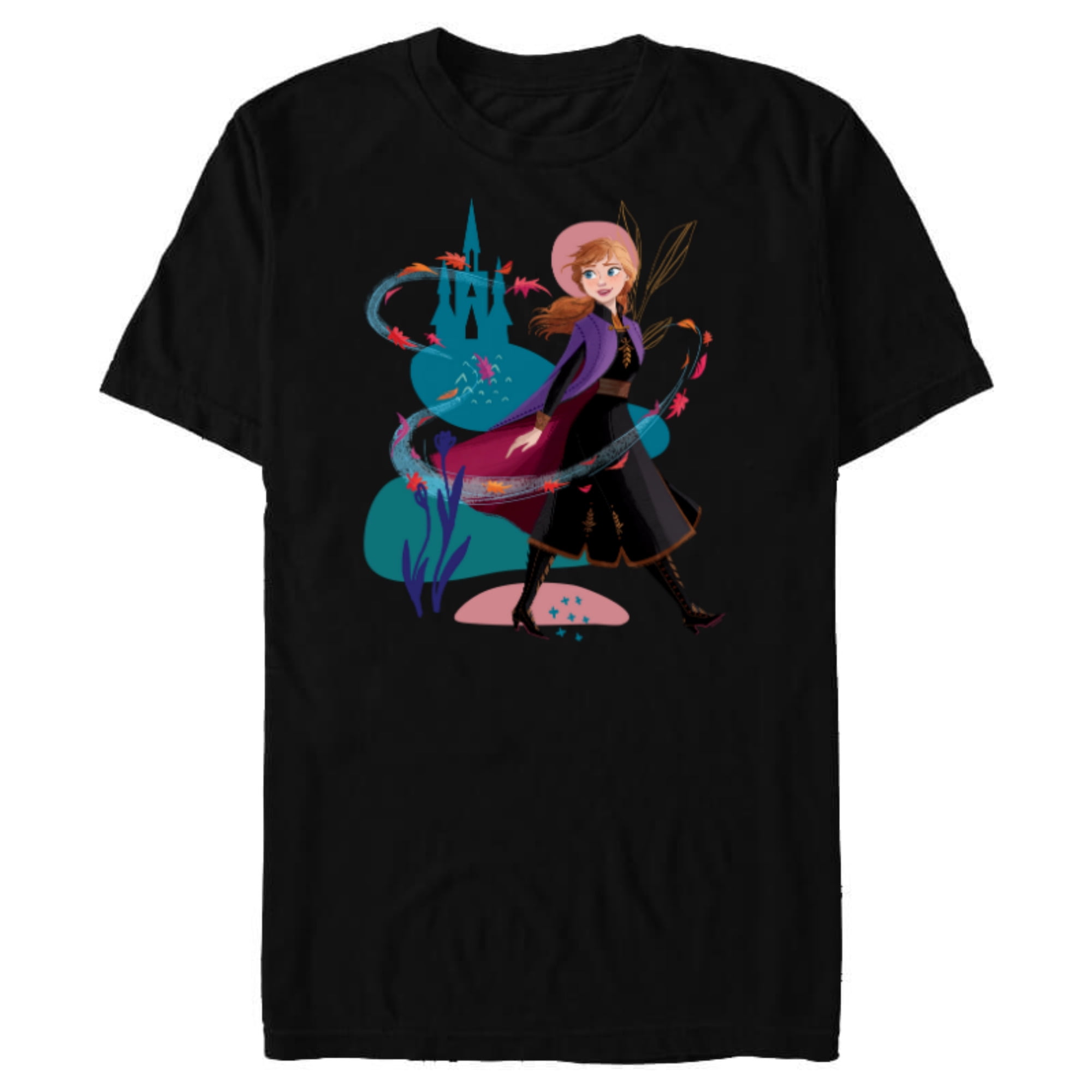 Disney Princess Frozen Anna Wander Often Autumn - Short Sleeve Blended ...