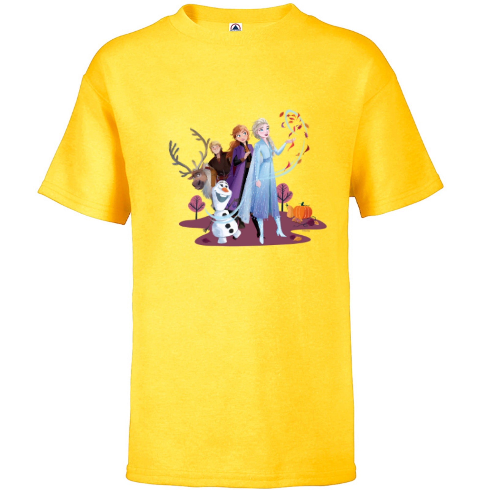 Disney Princess Frozen Elsa Anna Olaf Sven and Kristoff Fall - Short ...