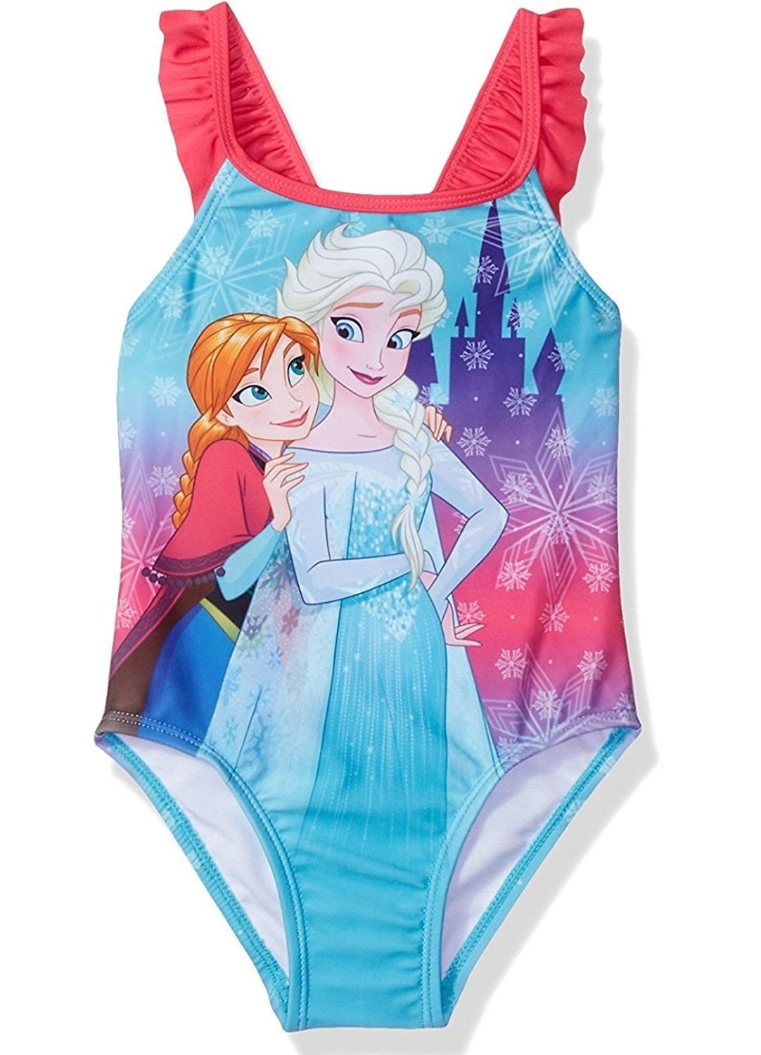 Disney Princess Frozen Elsa and Anna Friends Ruffle Shoulder Baby ...