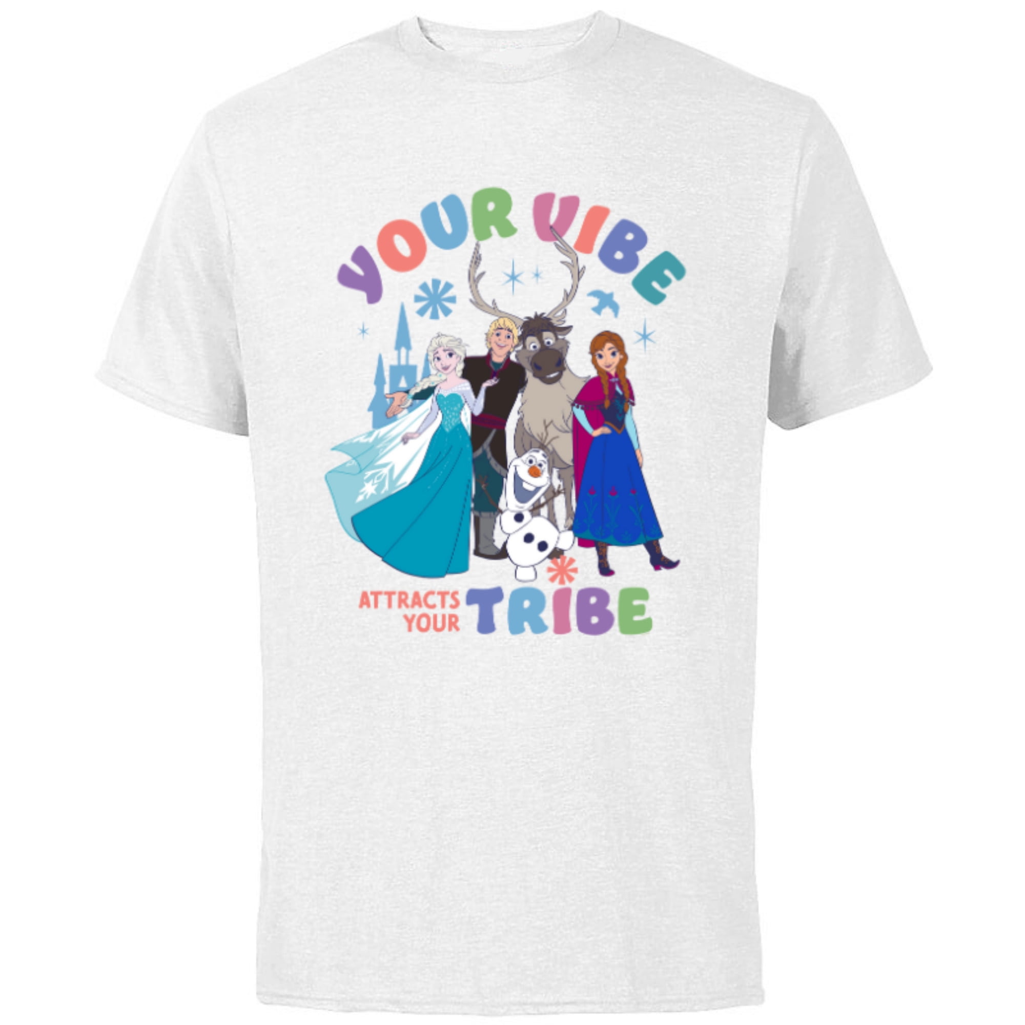 Disney Princess Frozen Friends Your Vibe Attracts Your Tribe - Short ...