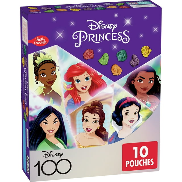 Disney Princess Gluten-Free Fruit Flavored Snacks, 10 ct, 0.8oz On-the ...