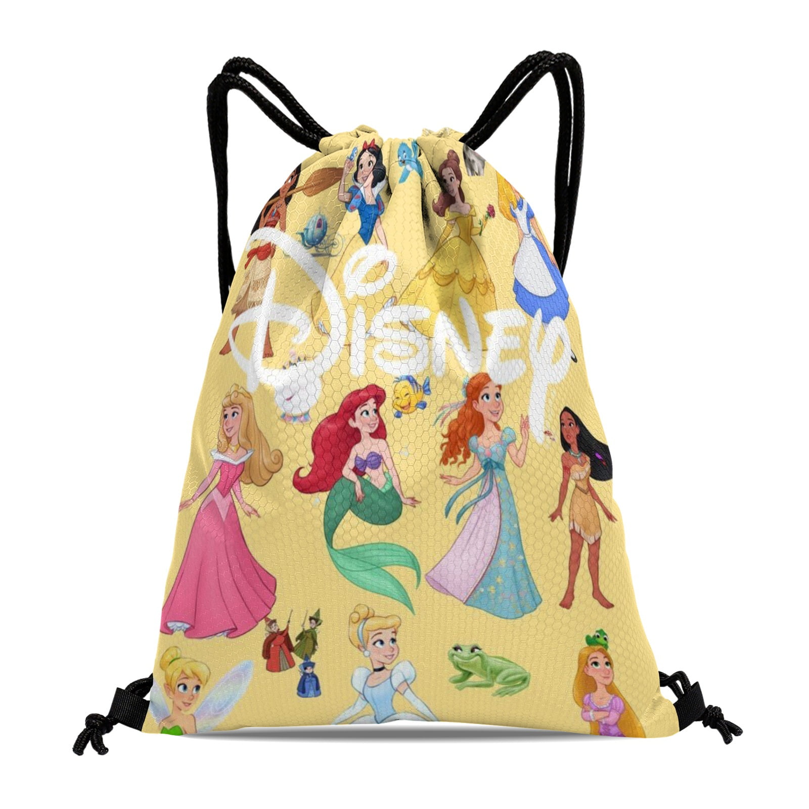 Disney Princess Gift Drawstring Bag:Waterproof, ideal for fitness ...